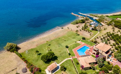 Luxury beachfront homes for sale in Plepi, Decentralized Administration ...