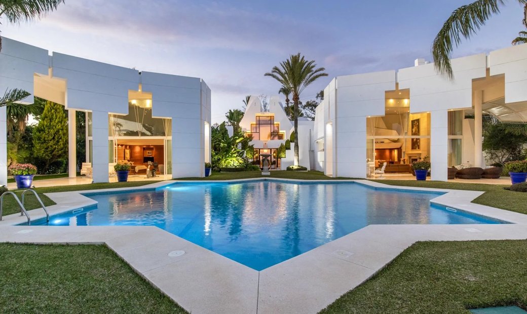 Unique Luxury Villa, Jacuzzi, Sea Views In Marbella, Andalusia, Spain ...