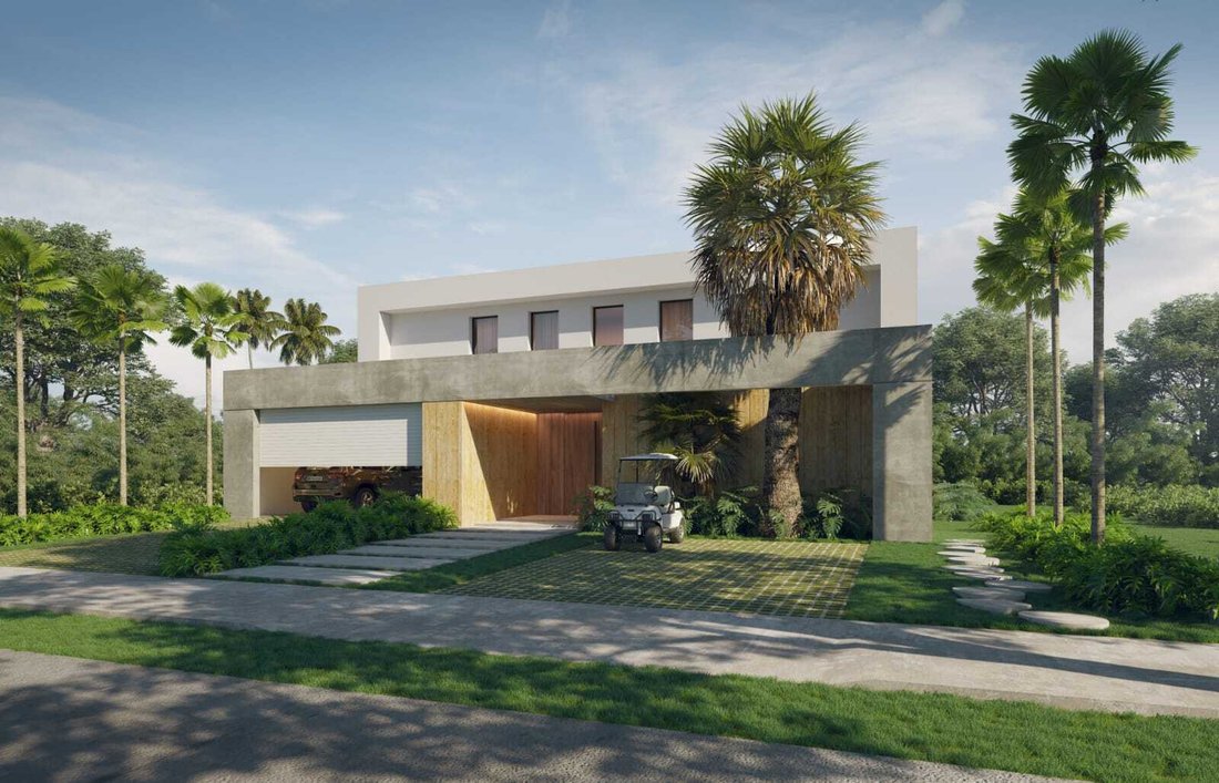 Driving Road Villa 14 In Juanillo, La Altagracia Province, Dominican ...