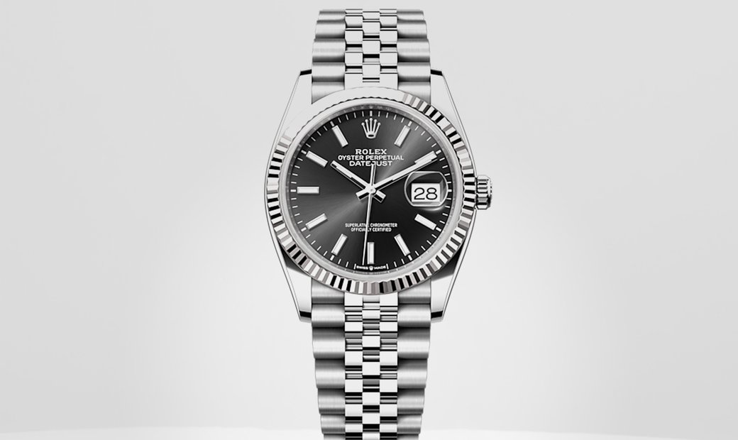Rolex Datejust 36, Bright Black Dial, Jubilee In Melbourne, Victoria ...
