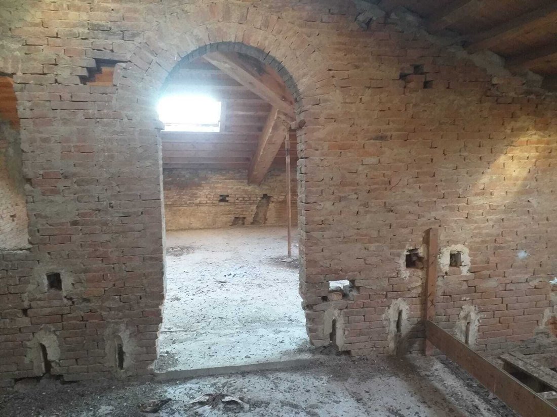 Villa From The 19th Century Immersed In In Masi Torello, Emilia Romagna ...