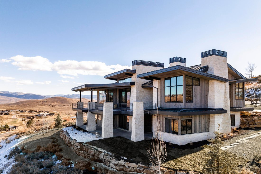 Exquisite New Construction Mountain Modern Home In Kamas, Utah, United ...