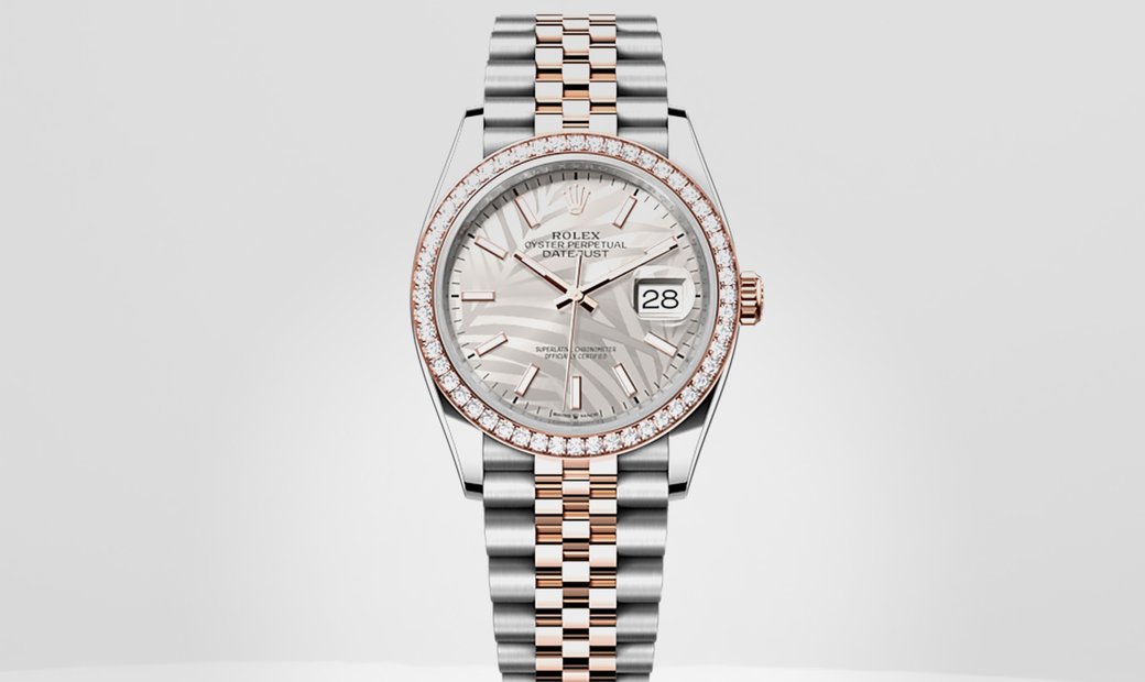 Rolex Datejust 36 Silver, Palm Motif Dial In Melbourne, Victoria ...