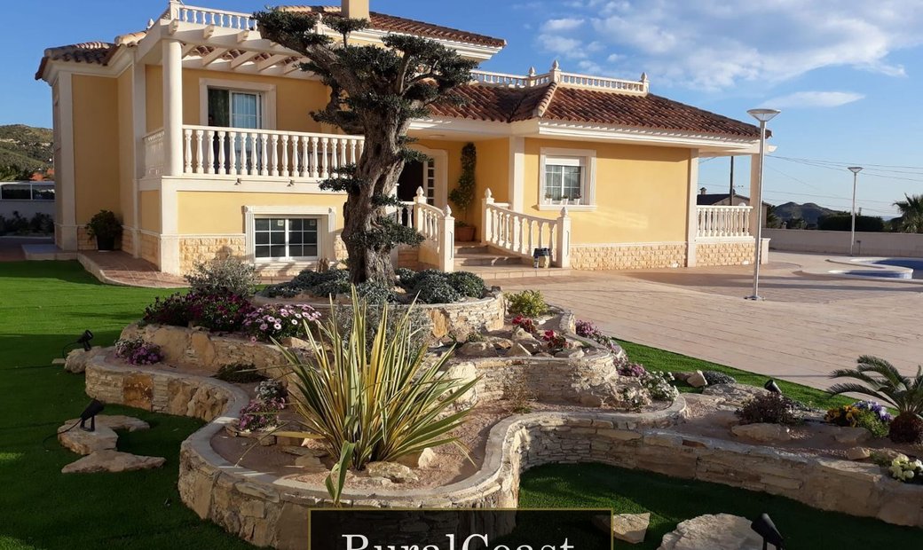 Busot Detached House In Busot, Valencian Community, Spain For Sale ...