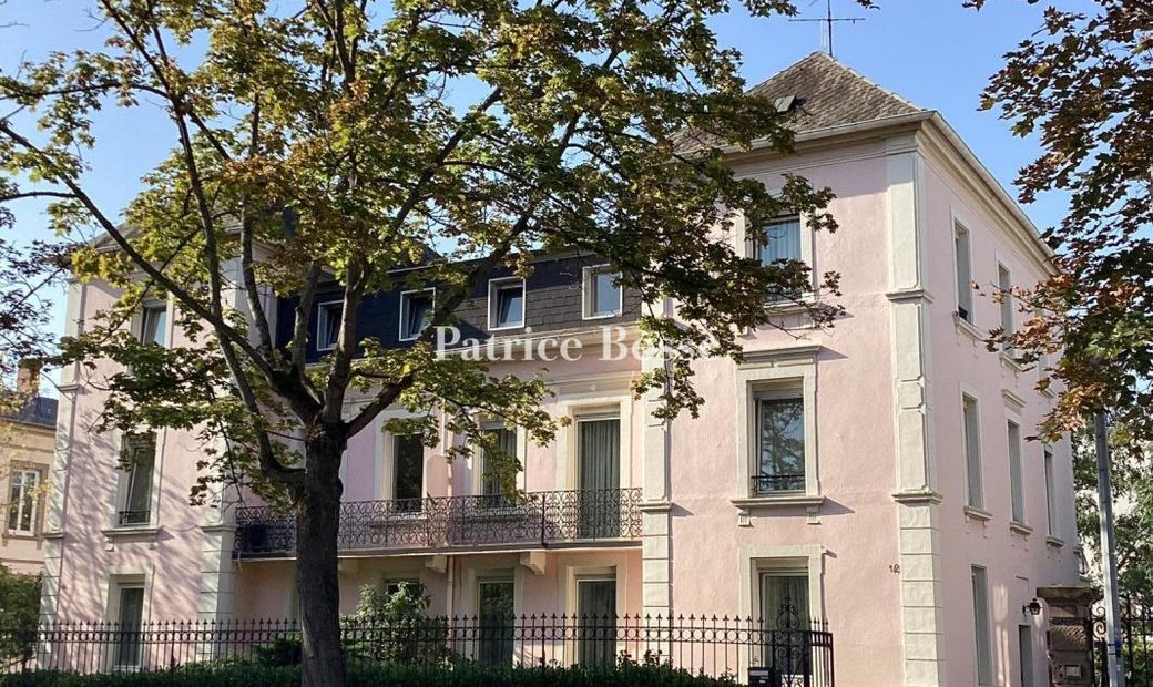 A Late 19th Century Mansion Nestled In The In Colmar, Grand Est, France ...