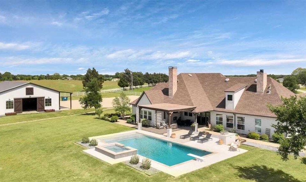 Ranch Style Opulence With Million Dollar In Wills Point, Tx, United ...