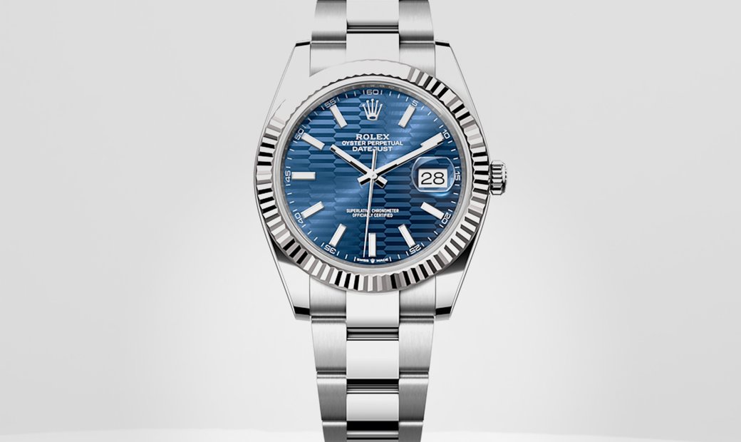 Rolex Datejust 41 Bright Blue, Fluted Motif In Melbourne, Victoria ...
