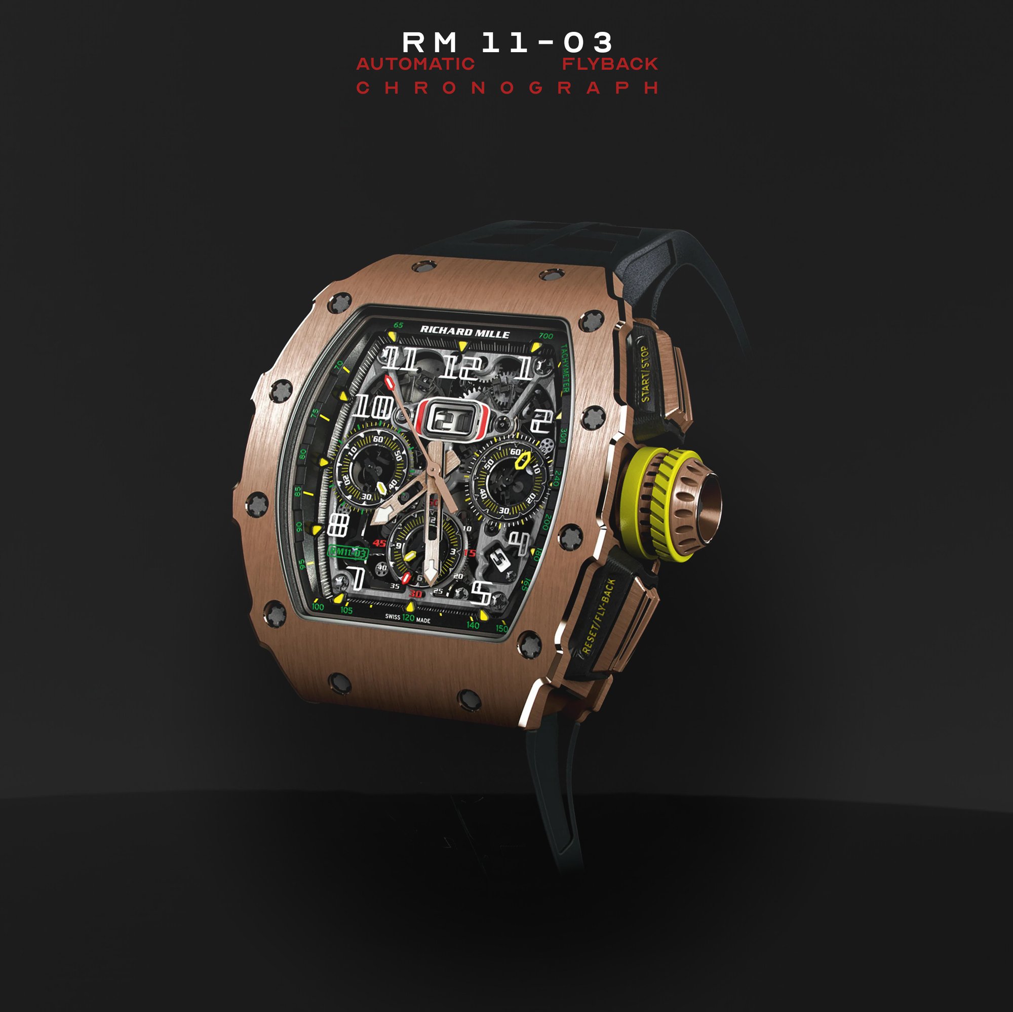 Rm 11 03 Automatic Flyback Chronograph In Melbourne, Victoria ...