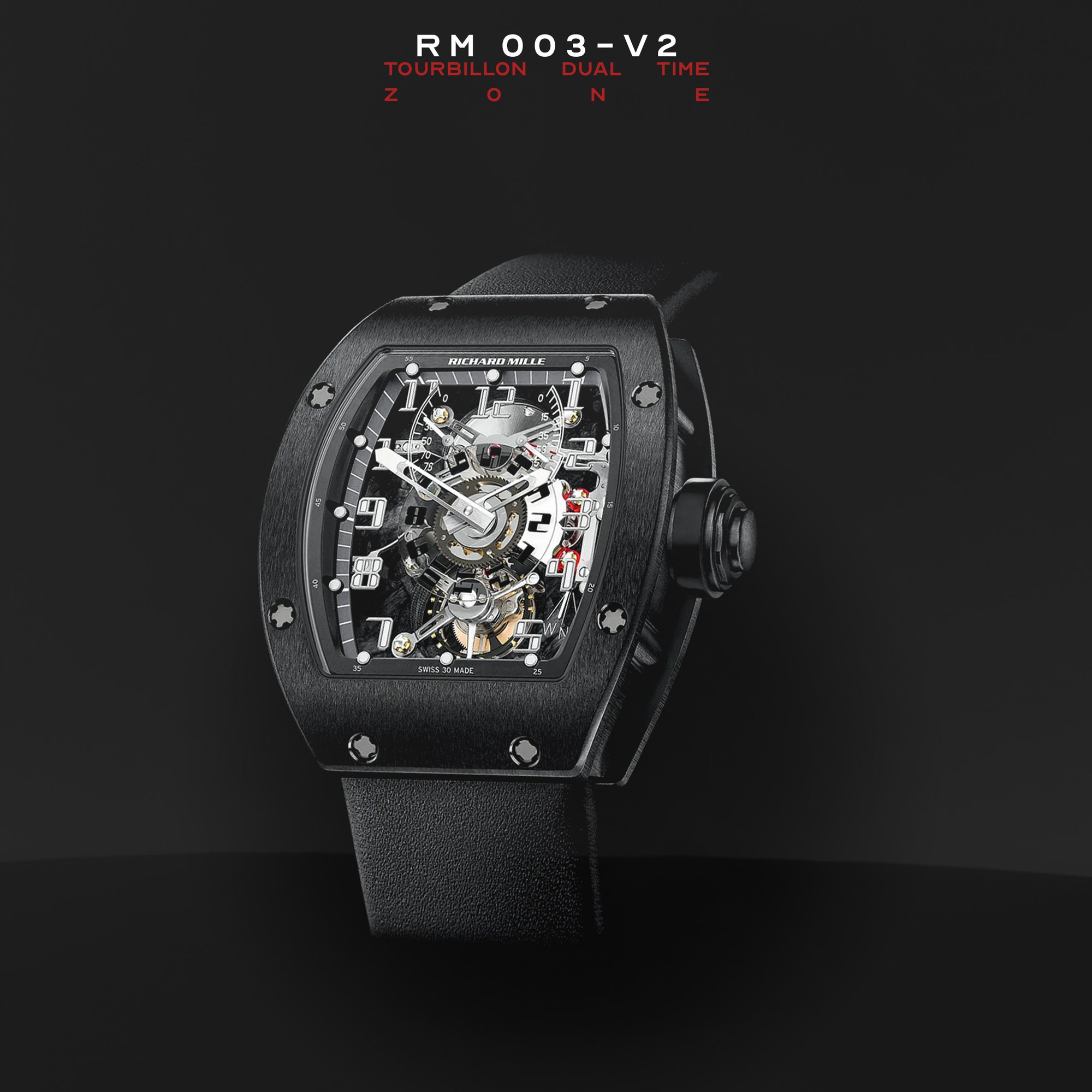 Rm 003 V2 Tourbillon Dual Time Zone In Melbourne, Victoria, Australia ...