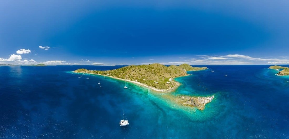Beach Cottages At Cooper Island In Virgin Islands, British For Sale ...