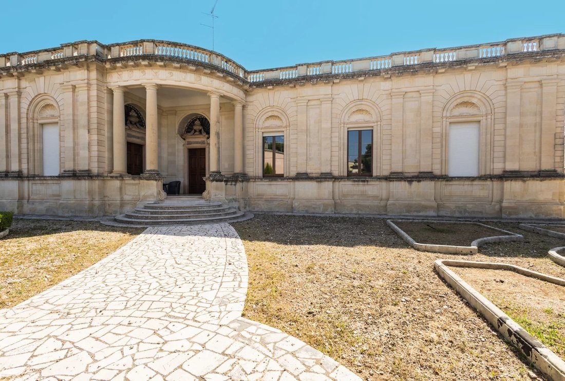 Early 20th Century Representative Mansion With In Calimera, Apulia ...