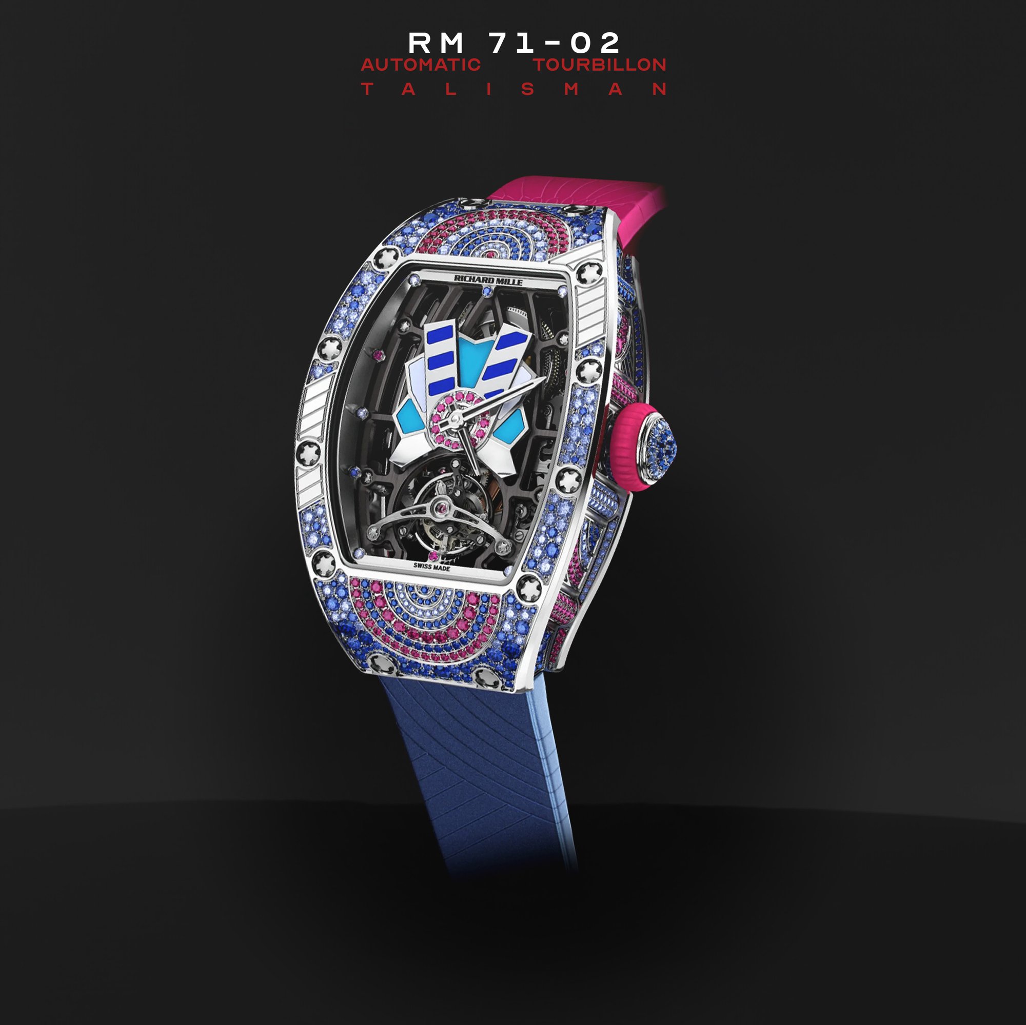 Rm 71 02 Automatic Tourbillon Talisman In Melbourne Victoria