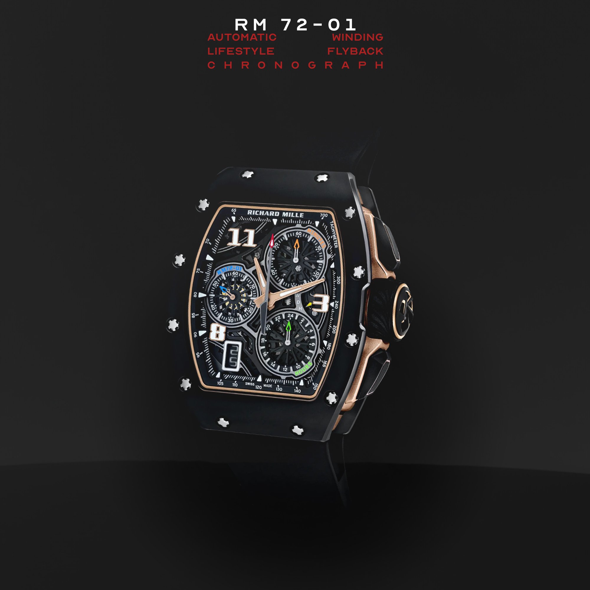 Rm 72 01 Automatic Winding Lifestyle Flyback In Melbourne, Victoria ...