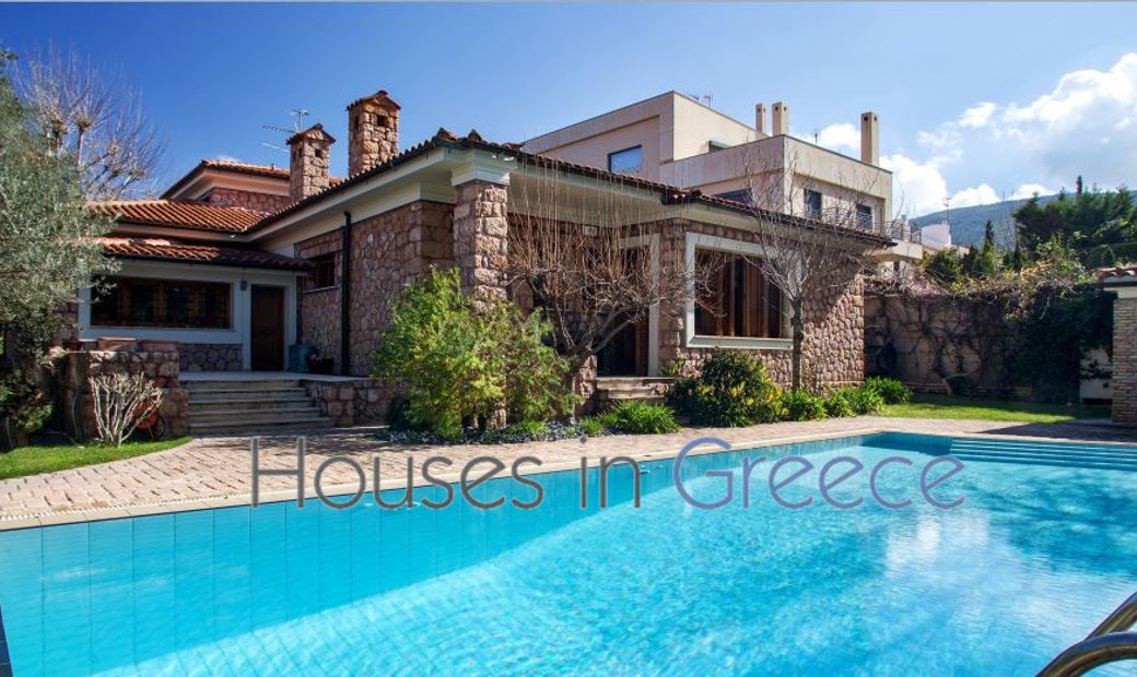 High Standing Residence For Sale In Ekali With Large In Ekali, Attica ...