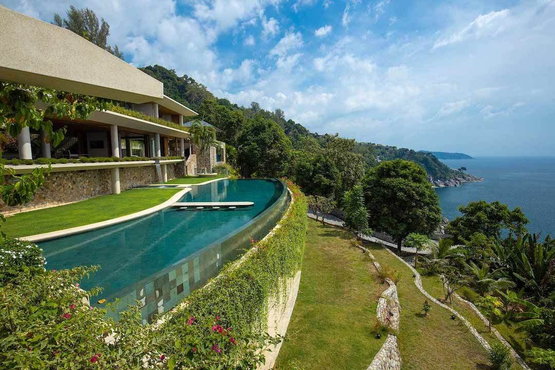 5 Bedrooms Sunset Ocean View Luxury Villa In Kamala In Kamala, Phuket ...