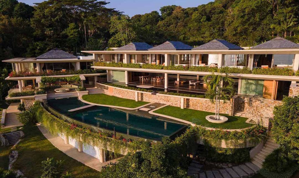 5 Bedrooms Sunset Ocean View Luxury Villa In Kamala In Kamala, Phuket ...