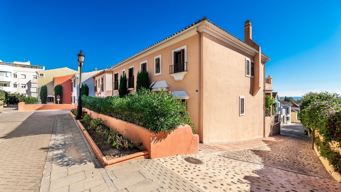 Beautiful Semi Detached House In Marbella, Andalusia, Spain For Sale ...