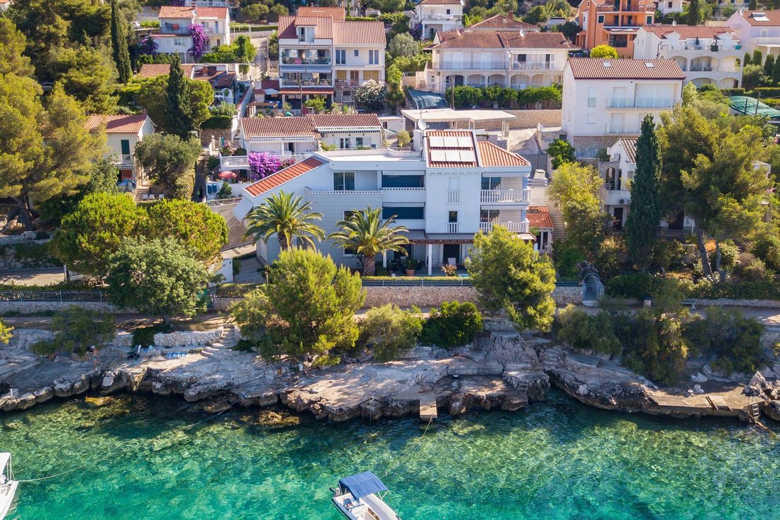 Split, čiovo, Modern In Okrug Gornji, Split Dalmatia County, Croatia ...