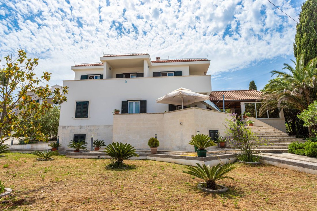 Brac, Beautiful Villa With A Large In Sutivan, Split Dalmatia County ...