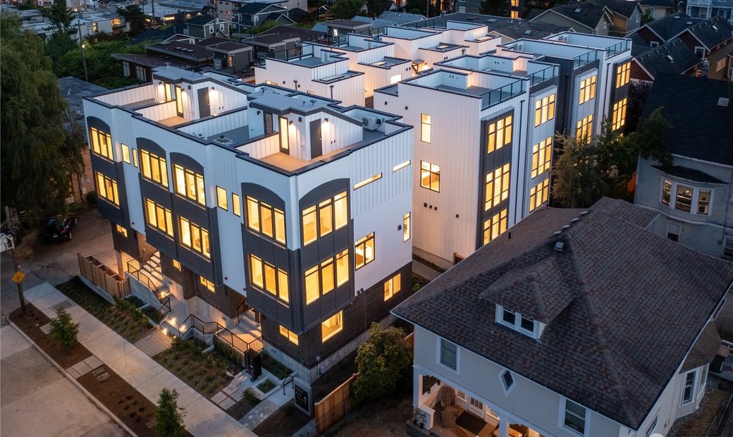 Uptown's Finest Townhomes By Mirra Homes In Seattle, Washington, United ...