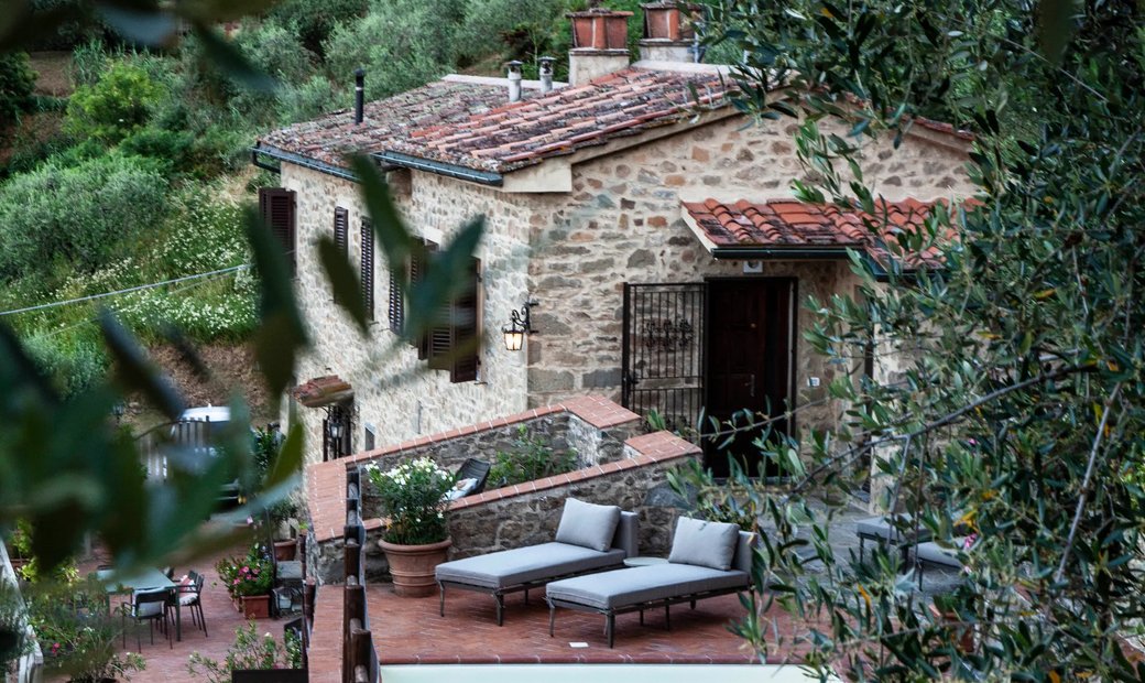 Authentic Tuscan Farmhouse With Panoramic In Corte Franceschini ...