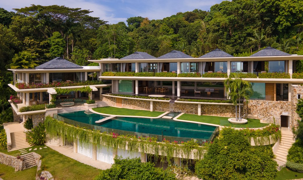 5 Bed Sea View Super Villa On The Kamala Headland, In Kamala, Phuket ...