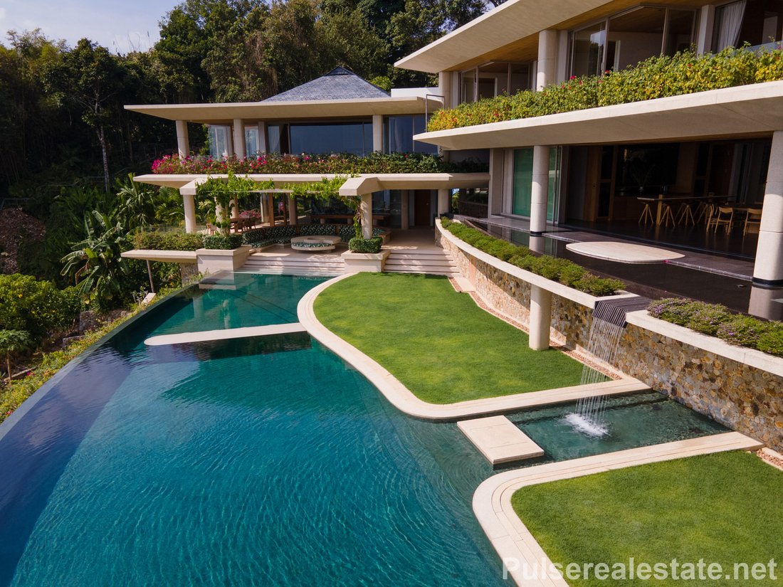 5 Bed Sea View Super Villa On The Kamala Headland, In Kamala, Phuket ...