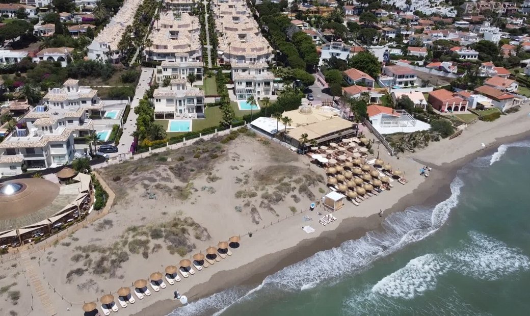 Luxury Beachfront Villa In Marbella East In Marbella, Andalusia, Spain ...
