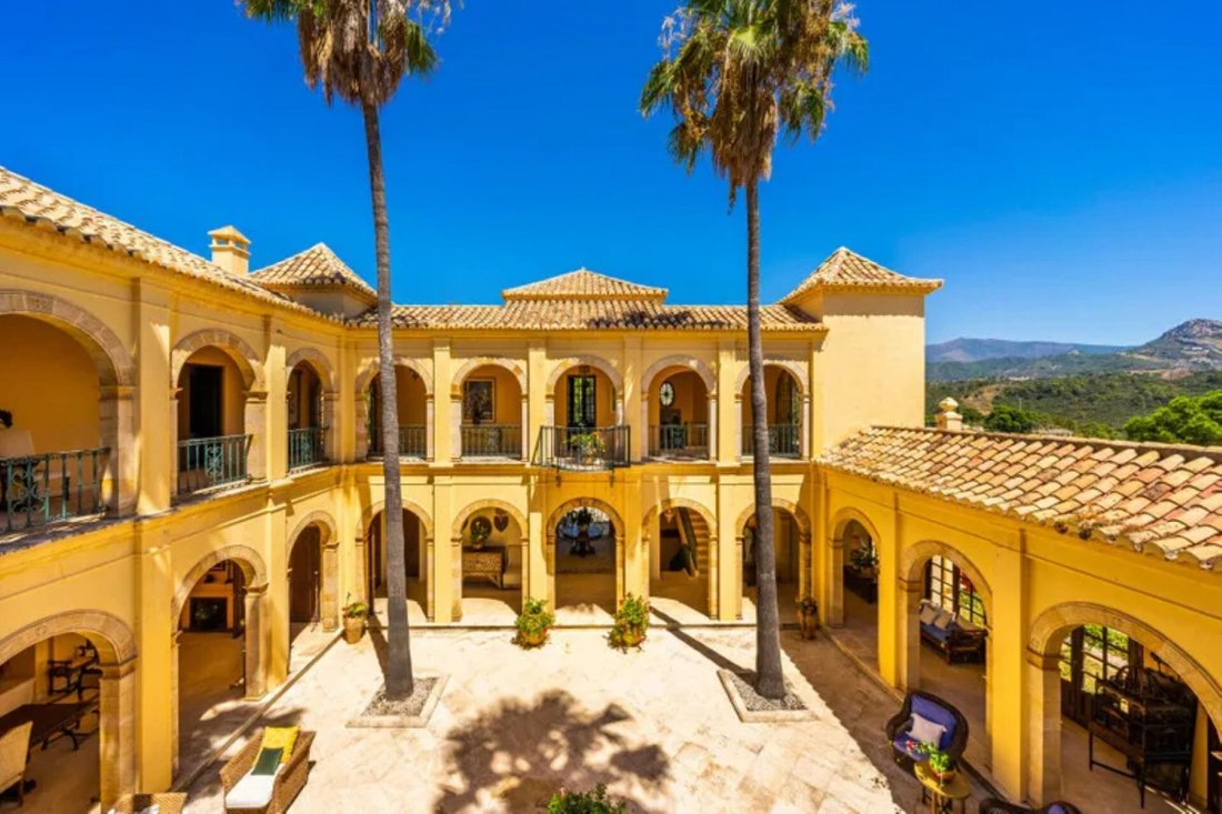 Impressive Andalusian Mansion In Estepona. In Estepona, Andalusia ...