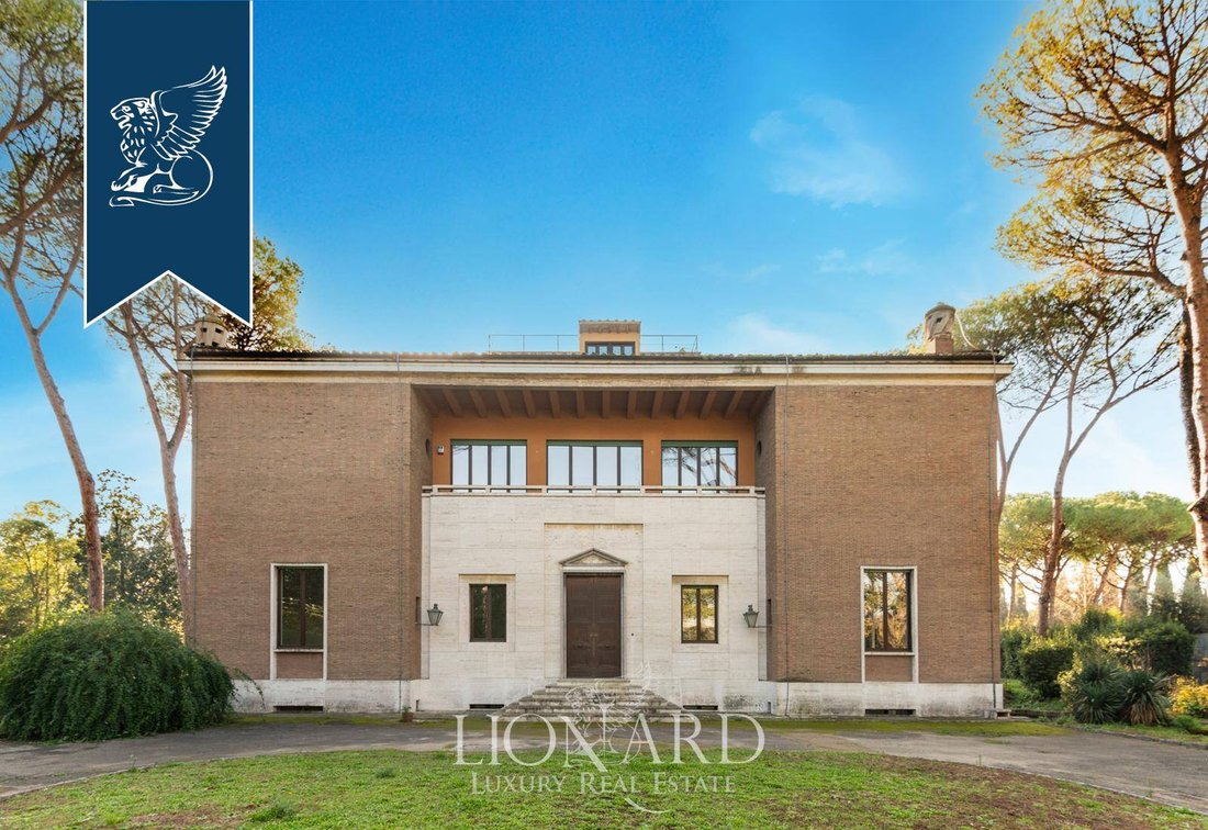 Famous Neoclassic Villa For Sale In The Heart Of Rome In Rome, Lazio ...