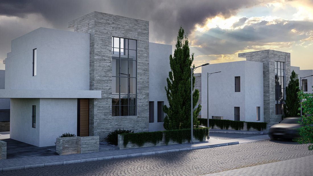Exquisite New Luxury Villas With Sea And City Vistas In Konia, Paphos ...