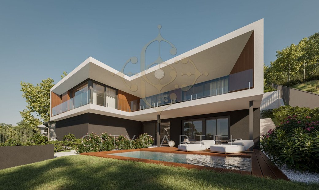 Modern And Minimal Design Luxury Villa In érd, Pest County, Hungary For ...