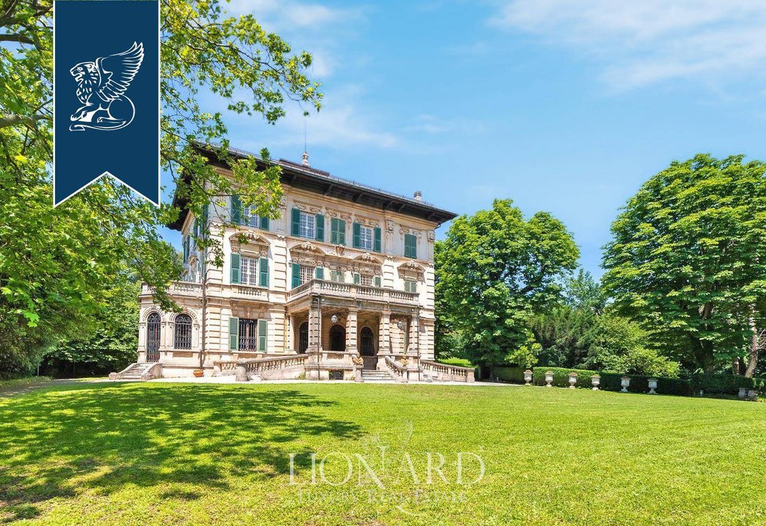 Lovely Art Nouveau Luxury Villa For Sale In Genoa In Mignanego, Liguria ...