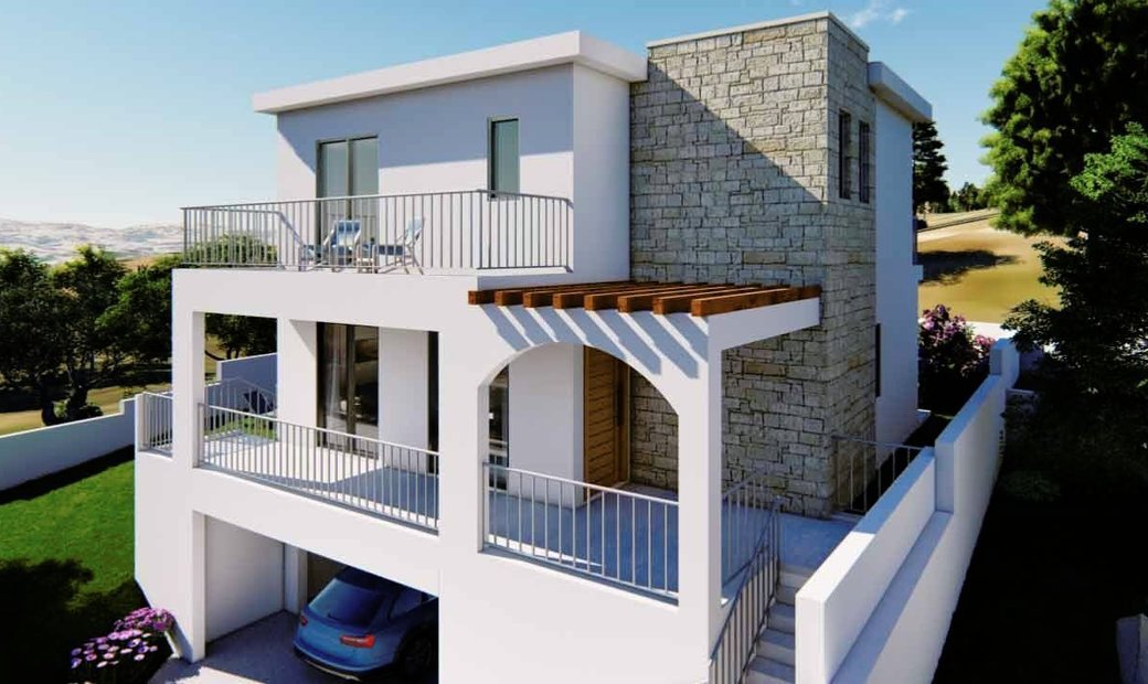 Three Bedroom House At Neo Chorio In Paphos In Neo Chorio, Paphos ...