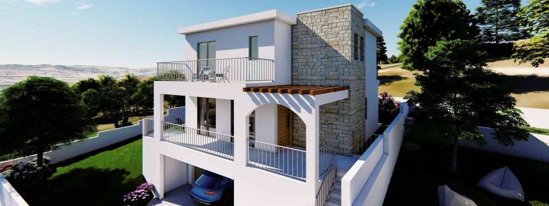 Three Bedroom House At Neo Chorio In Paphos In Neo Chorio, Paphos ...