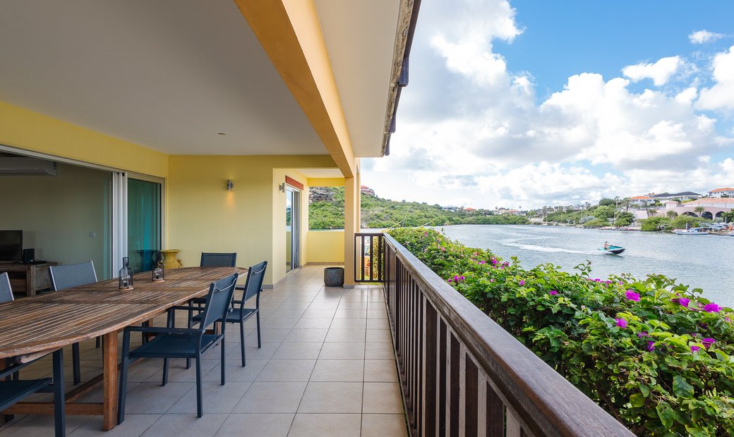 Palapa Waterfront Condominium 41 In Jan Thiel, Curaçao, Curaçao For ...