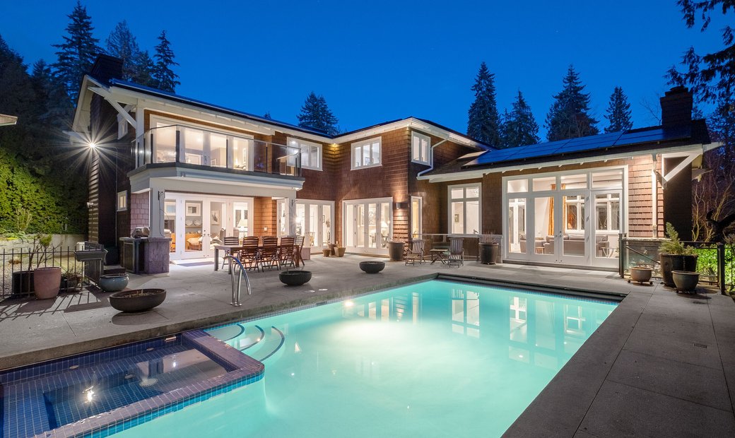 West Vancouver, Gran Vancouver En West Vancouver, Columbia Británica ...