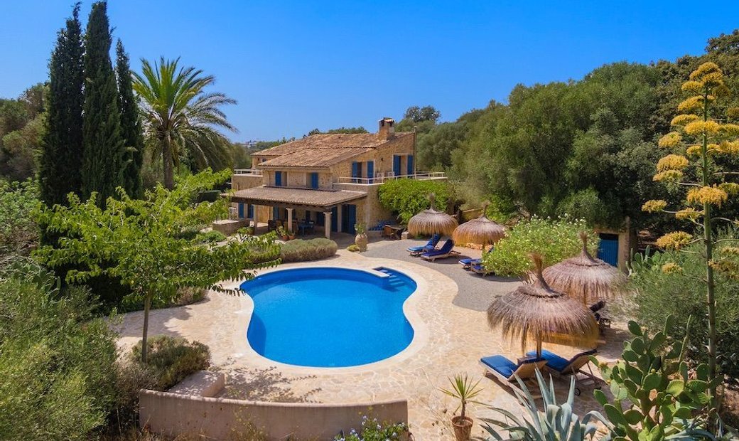 Charming Country Home With Gorgeous Views In Inca, Balearic Islands ...