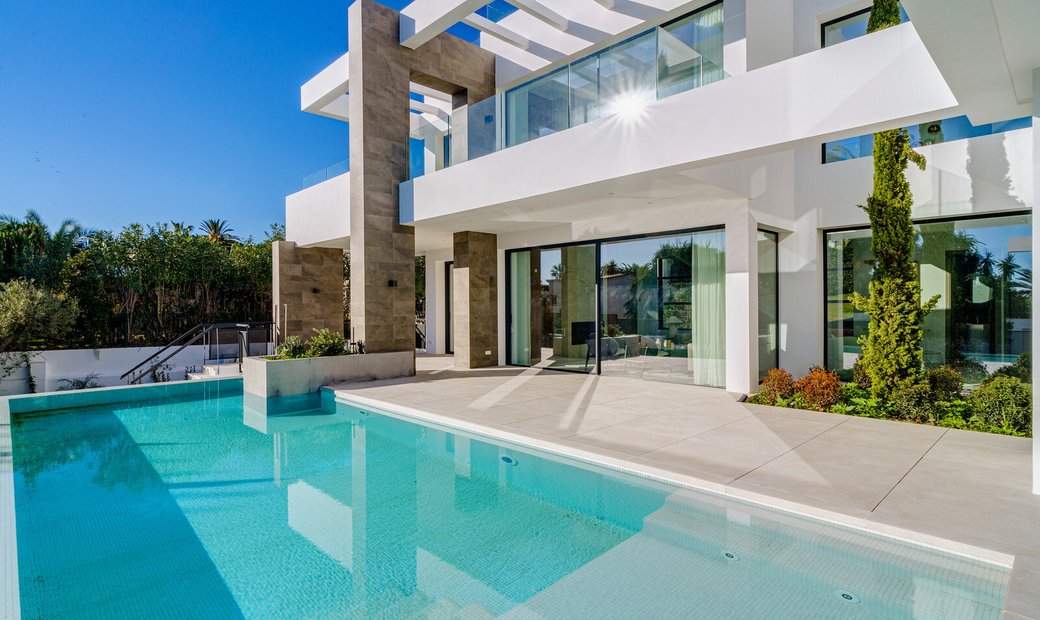 Fabulous Modern Villa Situated In Marbesa Beach In Marbella, Andalusia ...