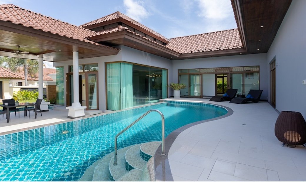 3 Bedrooms Modern Bali Style Pool Villa In Choeng Thale, Phuket ...