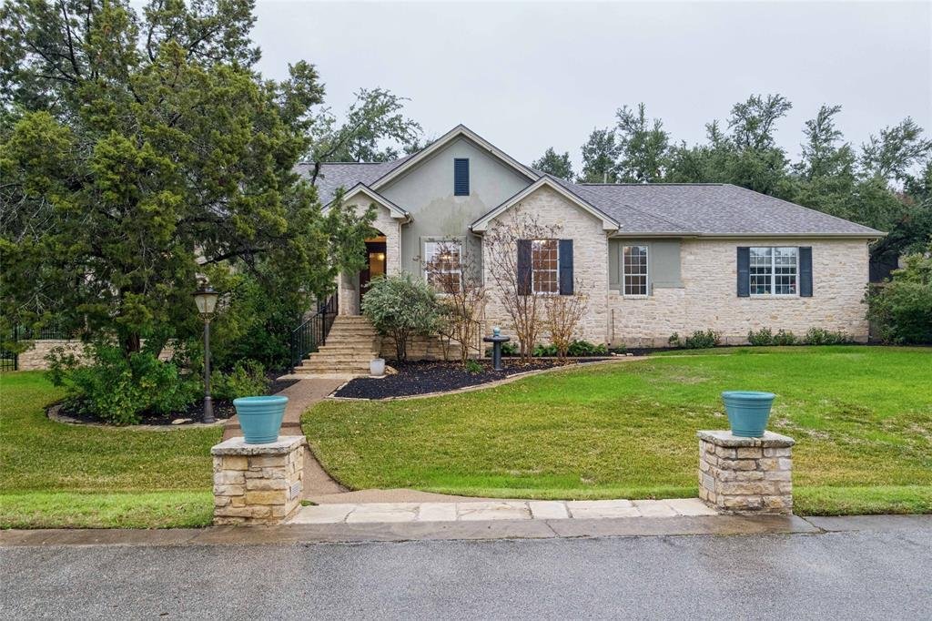 Custom Single Story Home In Sterling Acres In Austin, Texas, United ...