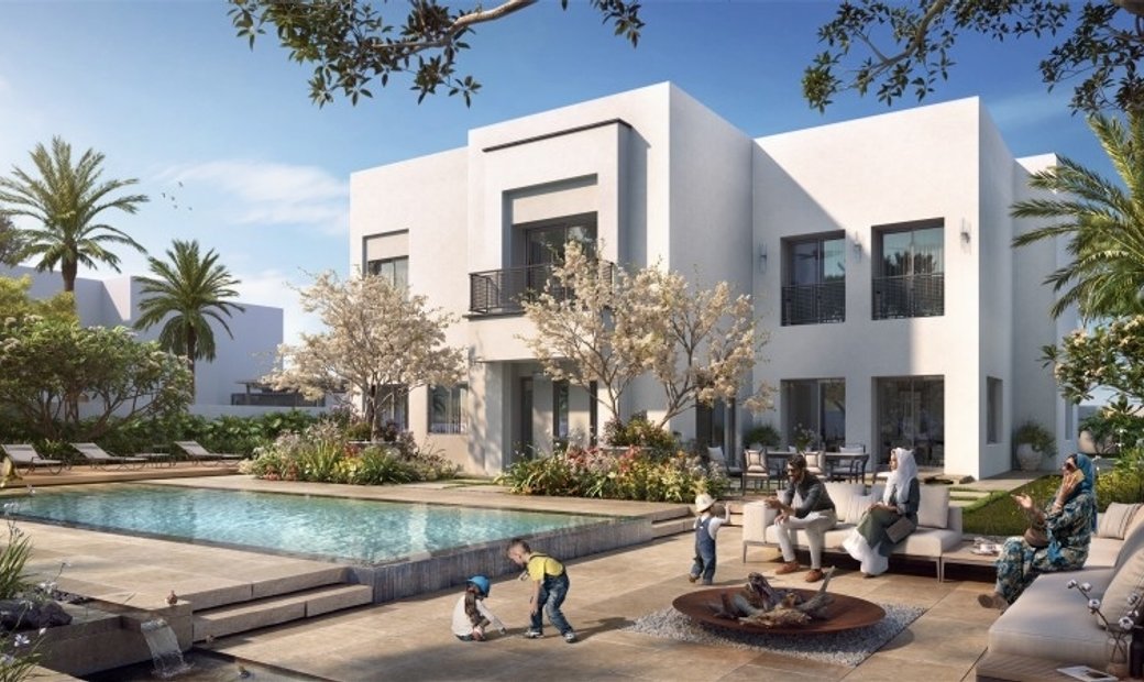 Single Row Corner Villa In Abu Dhabi, Abu Dhabi, United Arab Emirates ...
