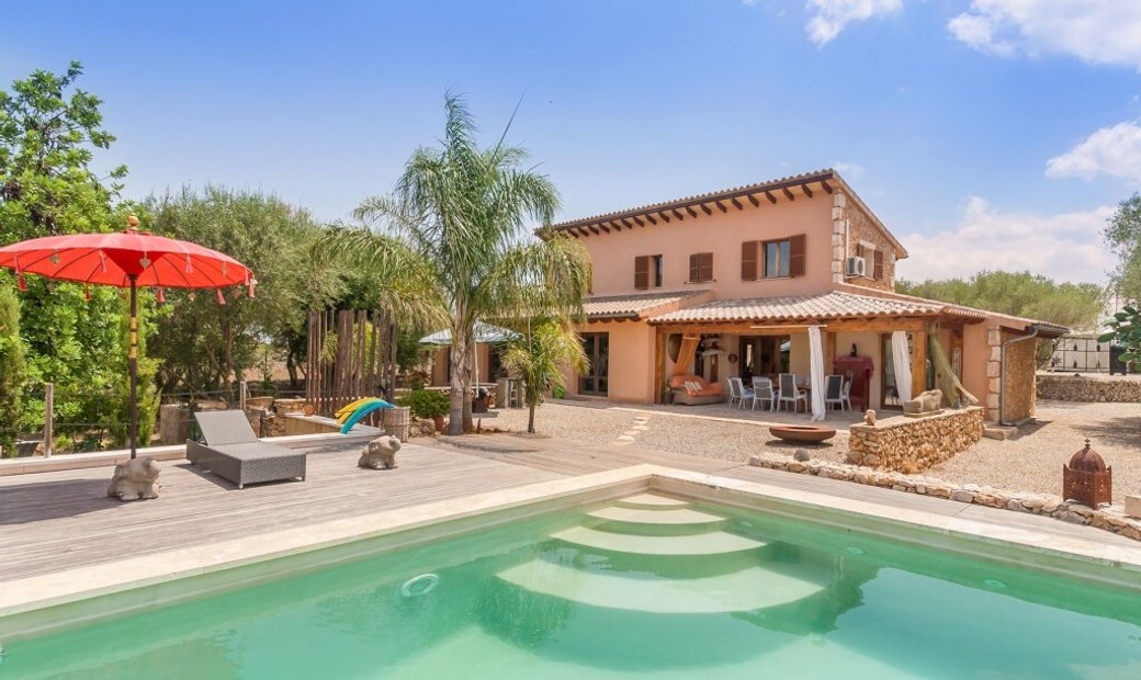 Beautiful Rustic Finca With Pool And Guest In Marratxi, Balearic ...