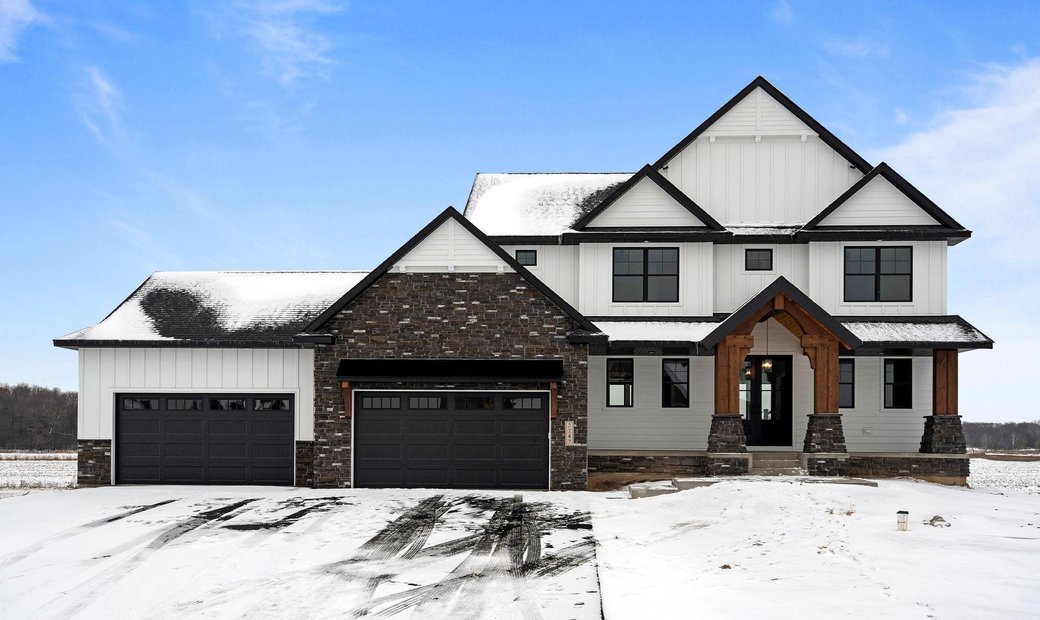 Superbes Maisons Matthew à Deux étages Dans Andover, Minnesota, états ...