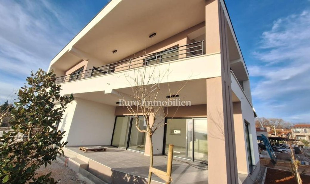 Island Of Krk Villa With In Cedar Hill, Primorje Gorski Kotar County ...