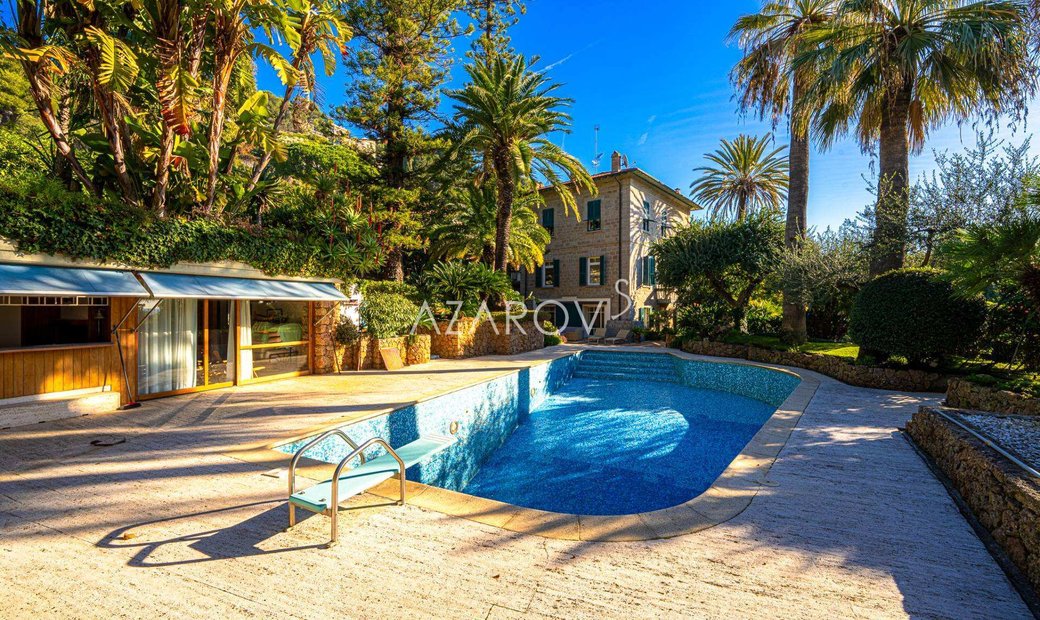 Exclusive Villa For Two Families In Bordighera In Bordighera, Liguria ...