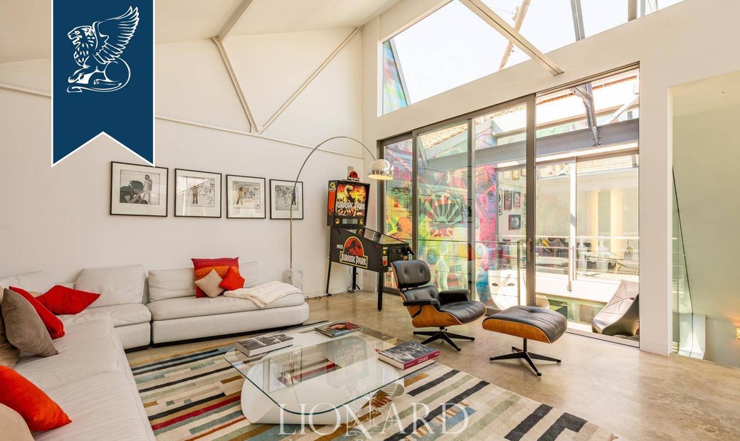 Exclusive Designer Loft With A Pool, Spa And Terraces In Milan ...