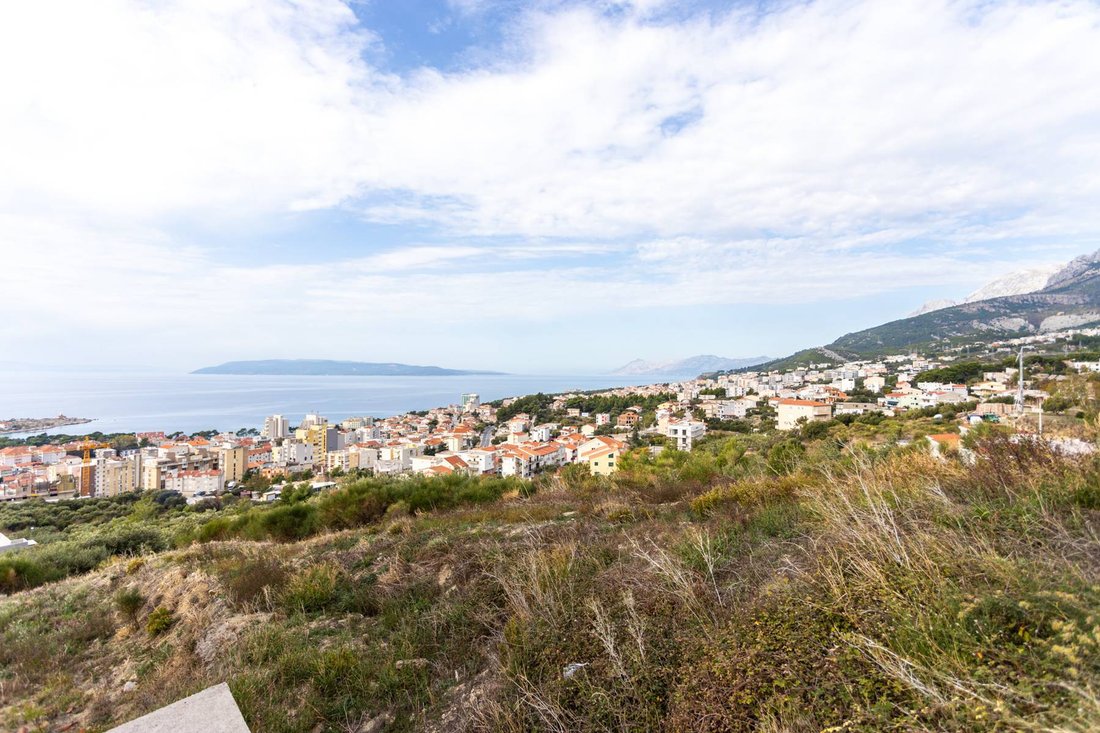 Makarska, Attractive Building Plot In Makarska, Split Dalmatia County ...