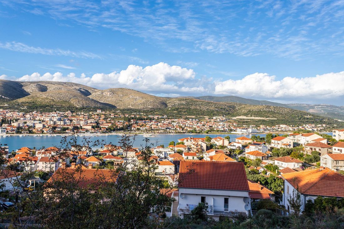 Trogir, čiovo, Building Land In Seget Donji, Split Dalmatia County ...