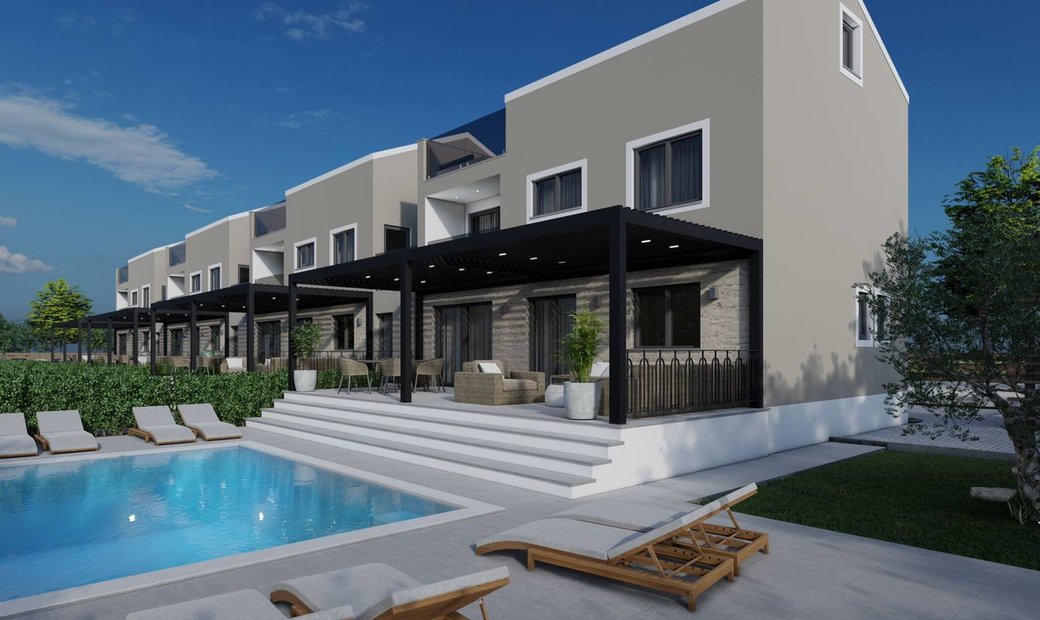 Istria, Baderna, Terraced House With Private In Baderna, Istria County ...